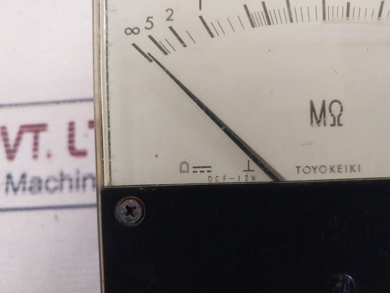 Toyo Keiki Dcf-12n Mega-ohm Meter - Aeliya Marine