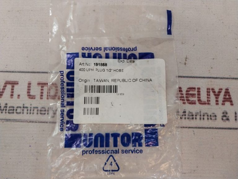 Unitor 400 Uph Plug 1/2" Hose - Aeliya Marine