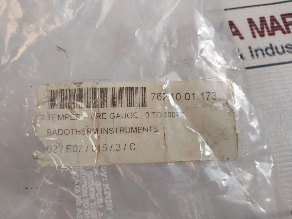 Wika En 13190 Temperature Gauge 0-300°c - Aeliya Marine