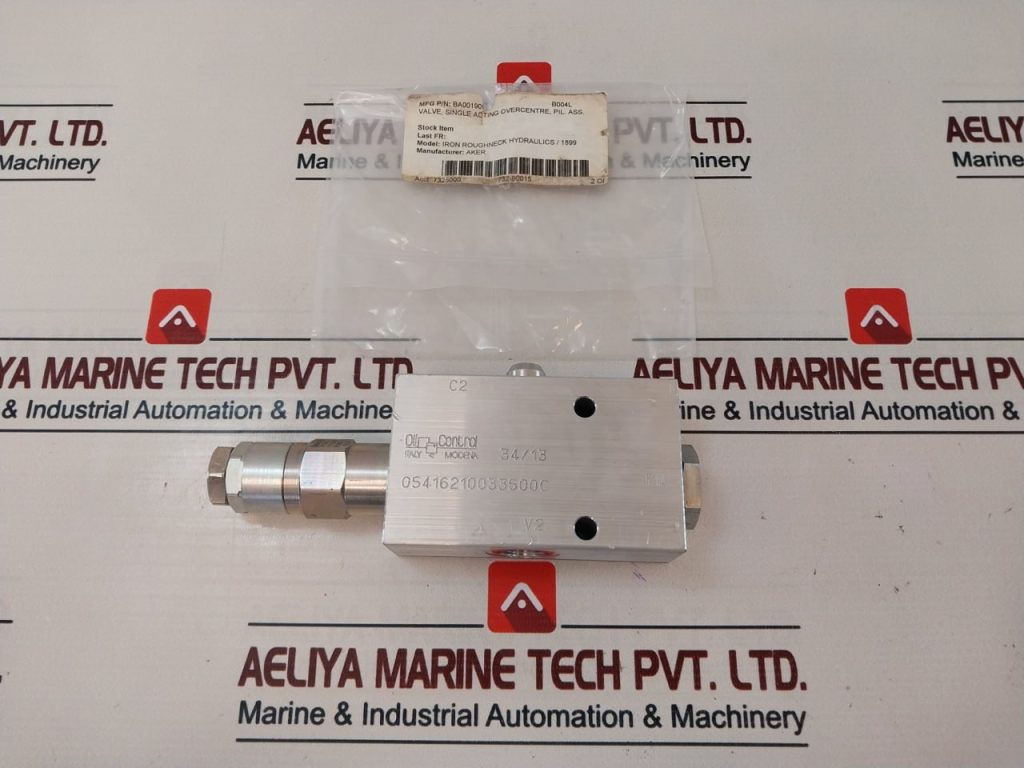 Oil Control Rexroth 05416210033500c Single Acting Overcenter Valve ...