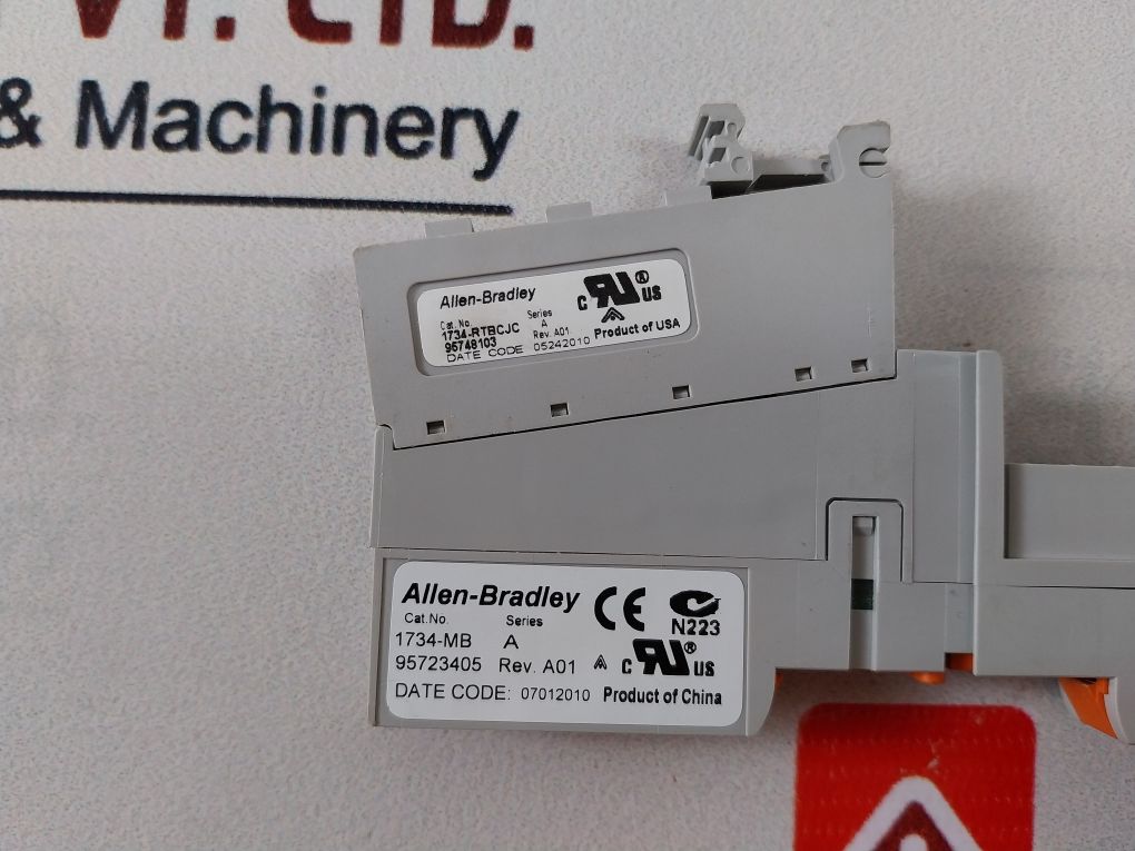 Allen-bradley 1734-mb I/o Mounting Base Rev. A01 - Aeliya Marine