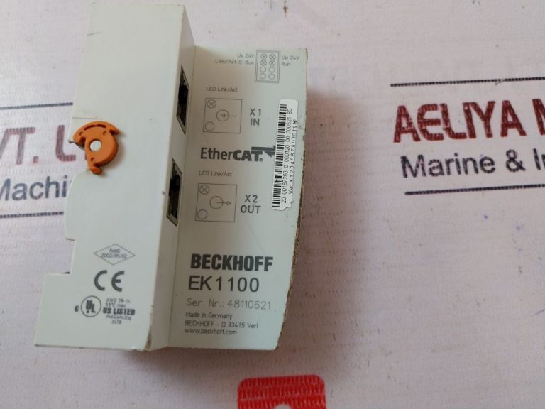 Beckhoff Ek1100 Oupler Ethercat Terminals - Aeliya Marine