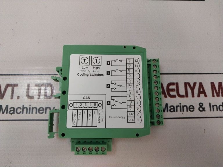 Esd Can-cbm-rel4 Relay Output Module - Aeliya Marine