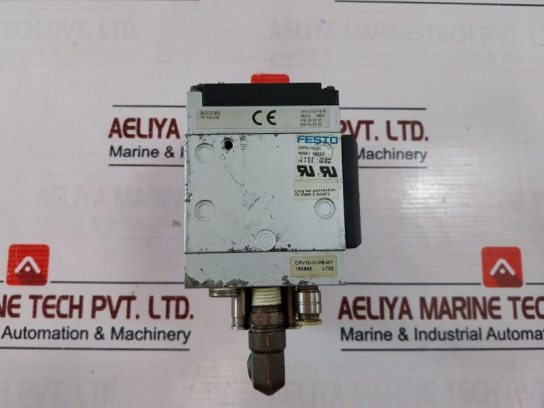Festo Cpv-10-vi Valve Terminal - Aeliya Marine