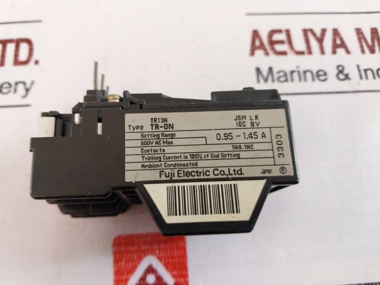 Fuji Electric Tr13n Thermal Overload Relay - Aeliya Marine