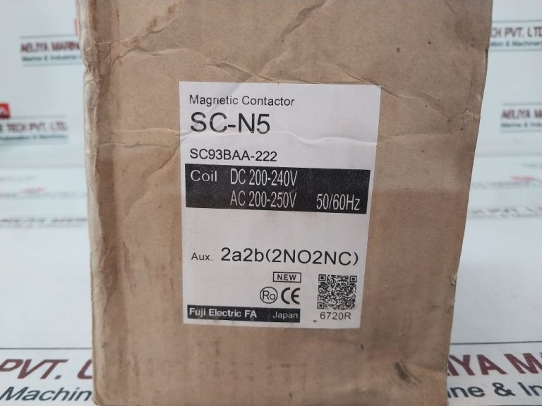 Fuji Sc-n5 [93] Magnetic Contactor - Aeliya Marine