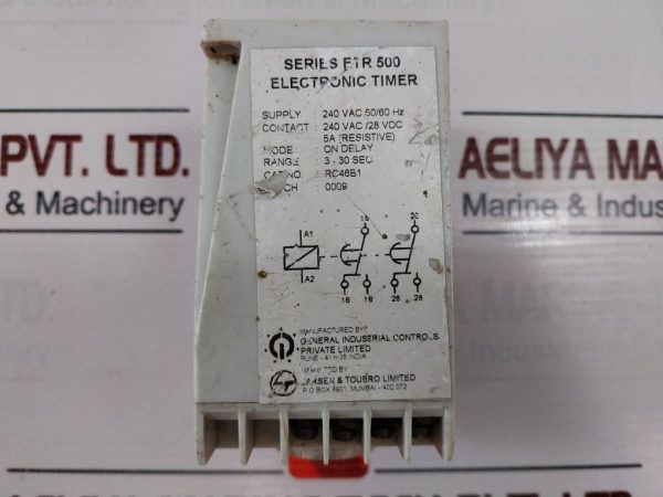 Gic Etr 500 Time Delay Relay 3-30 Sec - Aeliya Marine