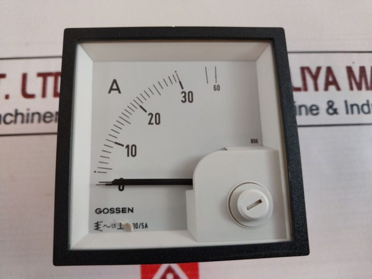 Gossen 0-30/60a Ammeter - Aeliya Marine