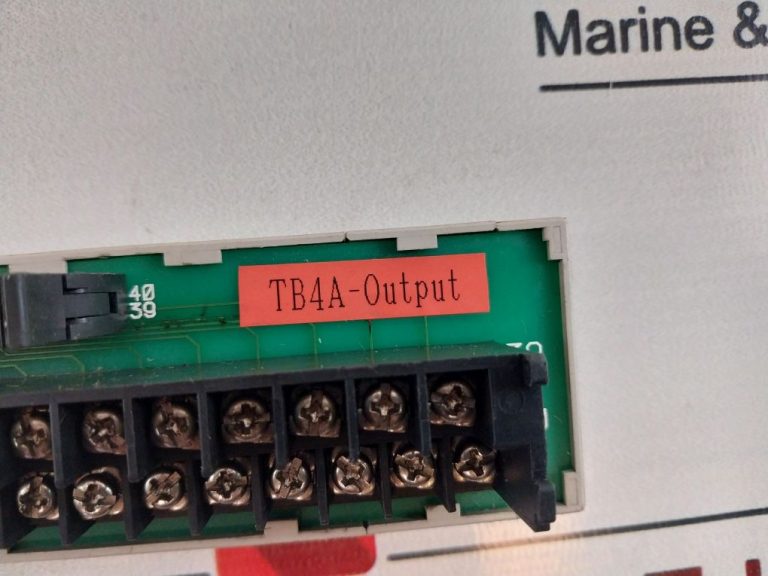Omron Xw2b-40g5 Terminal Block Connection Module - Aeliya Marine