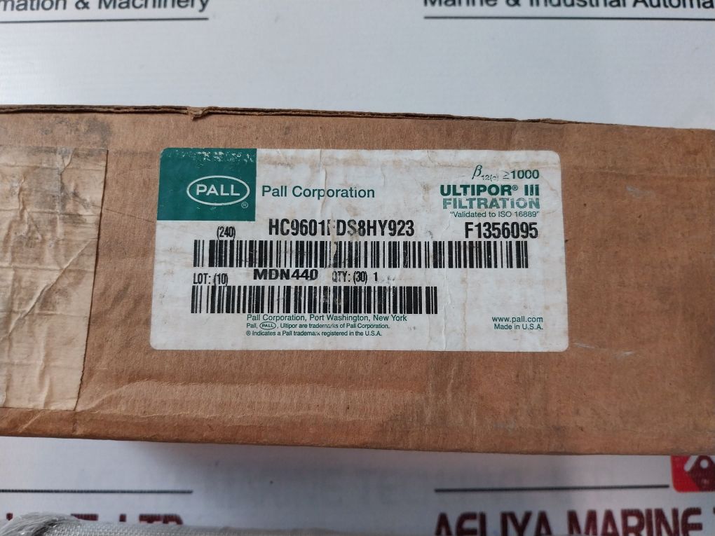 Pall Ultipor Iii Hc9601fds8hy923 Hydraulic Filter - Aeliya Marine