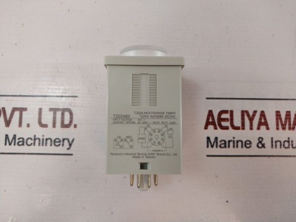 Panasonic Tz224-a2c60m-dc24v Multirange Timer - Aeliya Marine