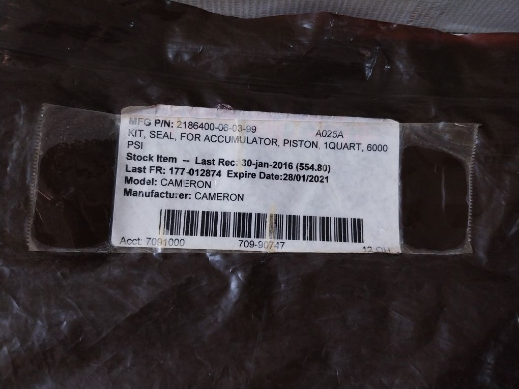 Parker Hannifin 2186400-06-03-99 Repair Kit - Aeliya Marine