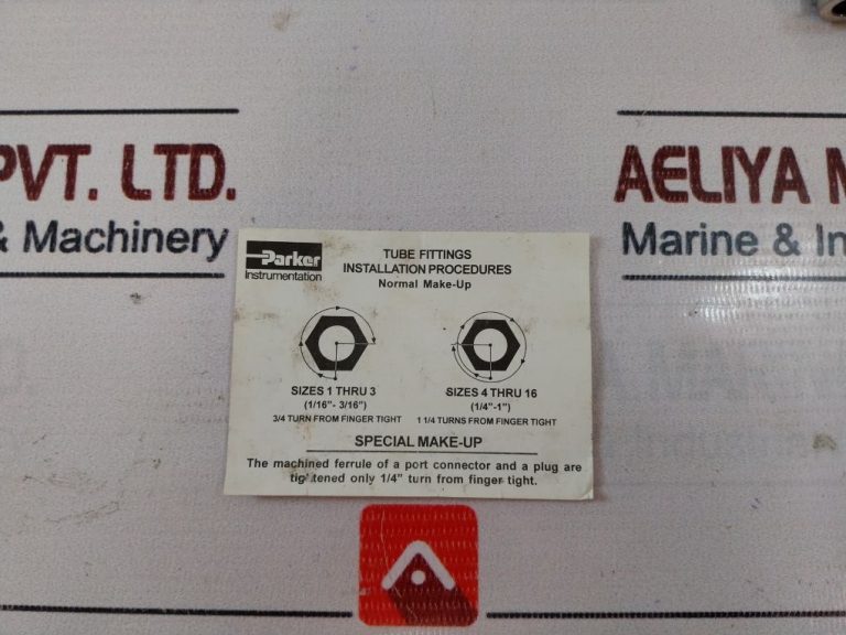 Parker P316 Connector Fitting - Aeliya Marine