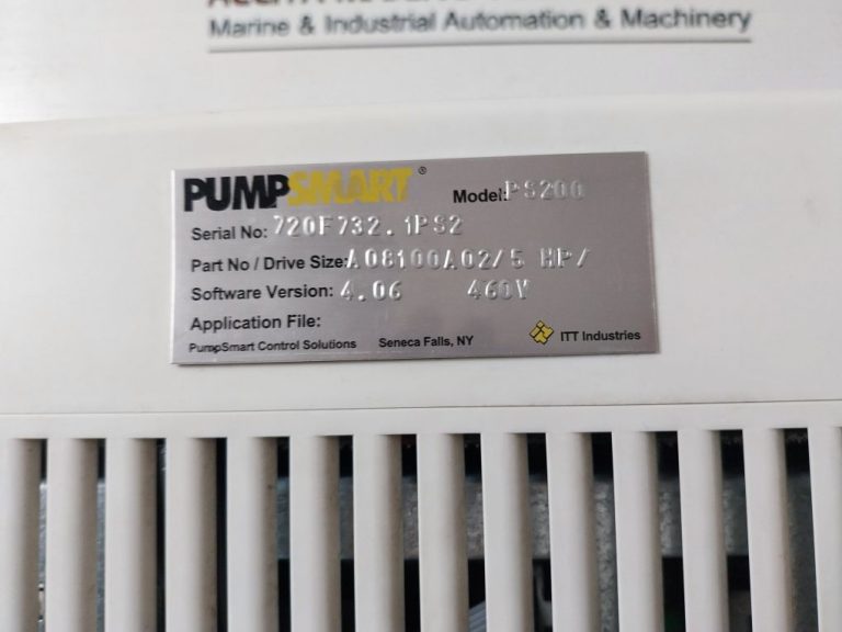 Pumpsmart Ps200 Motor Control System - Aeliya Marine