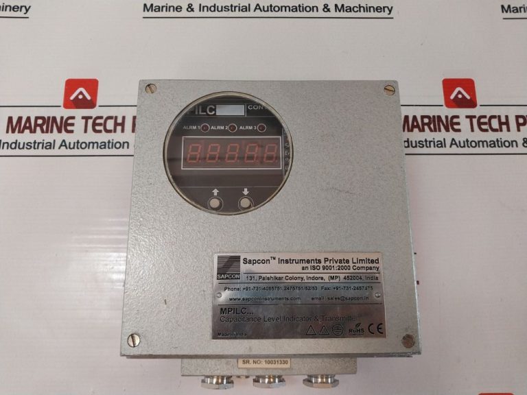 Sapcon Mpilc Capacitance Level Indicator & Transmitter - Aeliya Marine