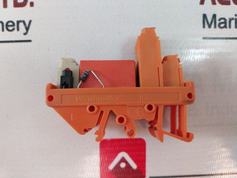 Schrack Weidmuller Rt424024 Relay With Socket 24v Dc - Aeliya Marine