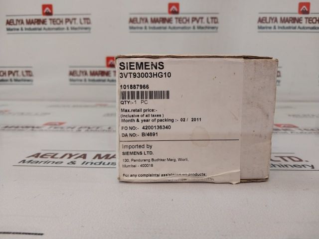 Siemens 3vt9300-3hg10 Door-coupling Rotary Operating Mechanism - Aeliya ...