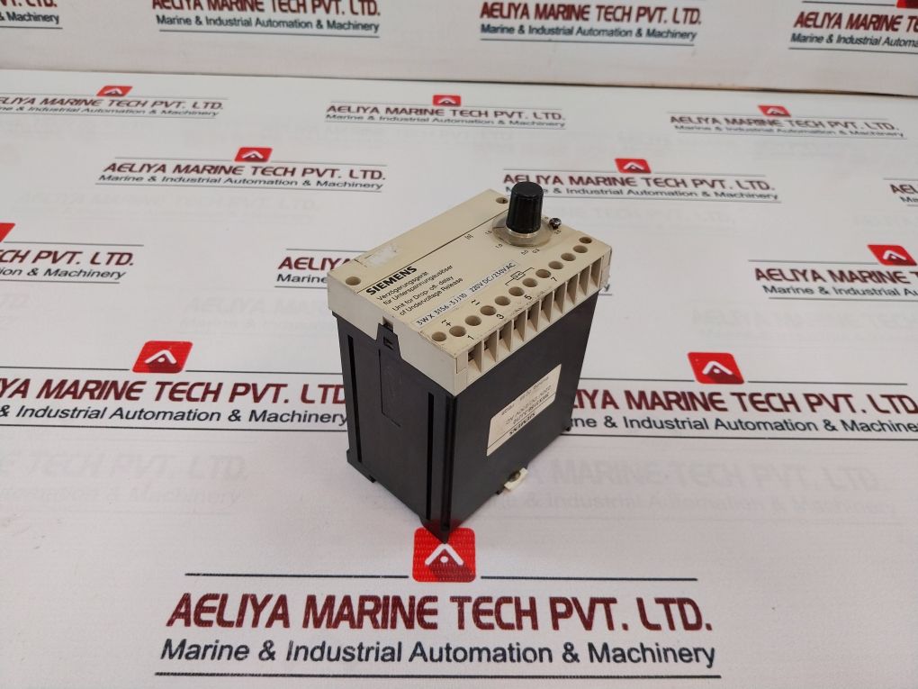 Siemens 3wx3156-3jj10 Unit For Drop-off-delay Of Undervoltage Release ...