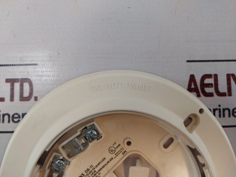 Siemens Db-11 Fire Alarm Detector Base - Aeliya Marine