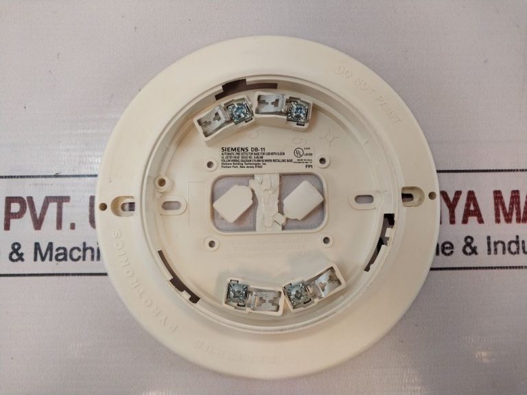 Siemens Db-11 Fire Alarm Detector Base - Aeliya Marine