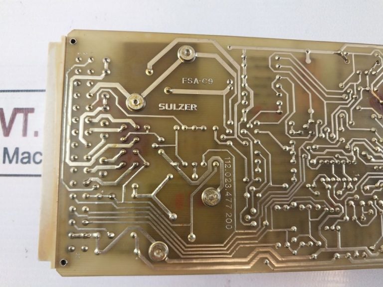 Sulzer Fsa-c9 Pcb Card - Aeliya Marine