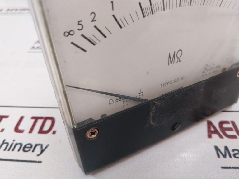 Toyo Keiki Dcf-12n Mega Ohm Meter - Aeliya Marine