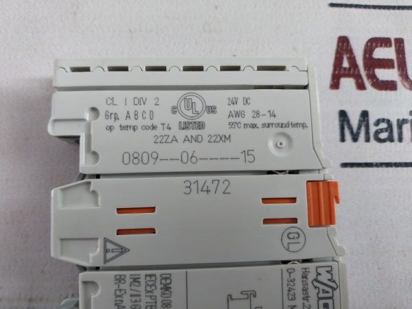 Wago 750-430 Digital Input Module - Aeliya Marine