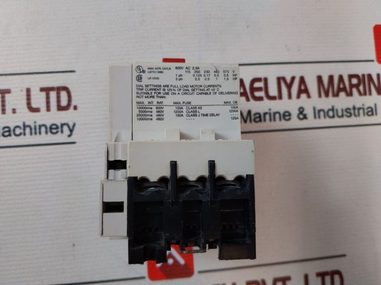 Aeg Mbs 25 Transformer Switch - Aeliya Marine