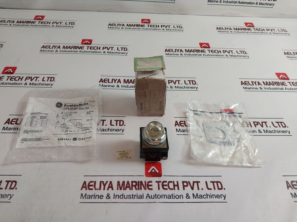 General Electric Cr104p Pushbutton Indicating Light 120v Ac/dc - Aeliya ...