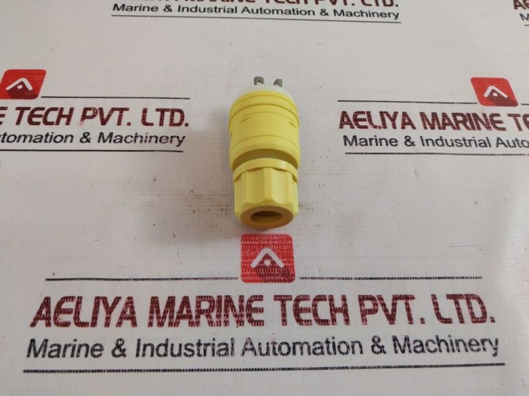 Leviton 163-14w47 Yellow Industrial Plug - Aeliya Marine