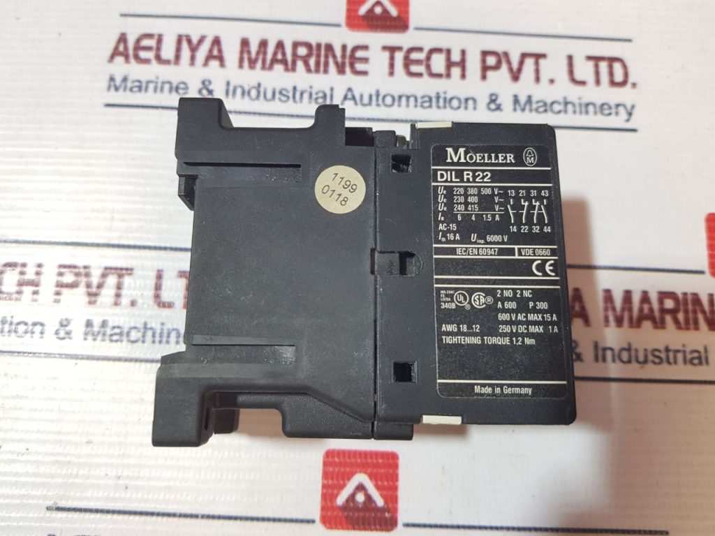 Moeller Dil R22 System Contactor Relay - Aeliya Marine