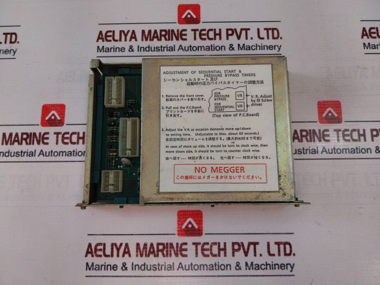 Pressure Bypass Timer - Aeliya Marine