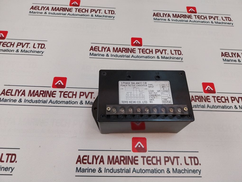 Toyo Keiki Urm-3 3 Phase Balance Cir. Power Factor Converter - Aeliya ...