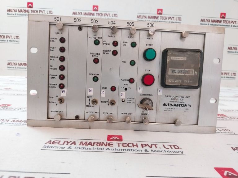Auto-maskin Model 500 Diesel Control Unit - Aeliya Marine