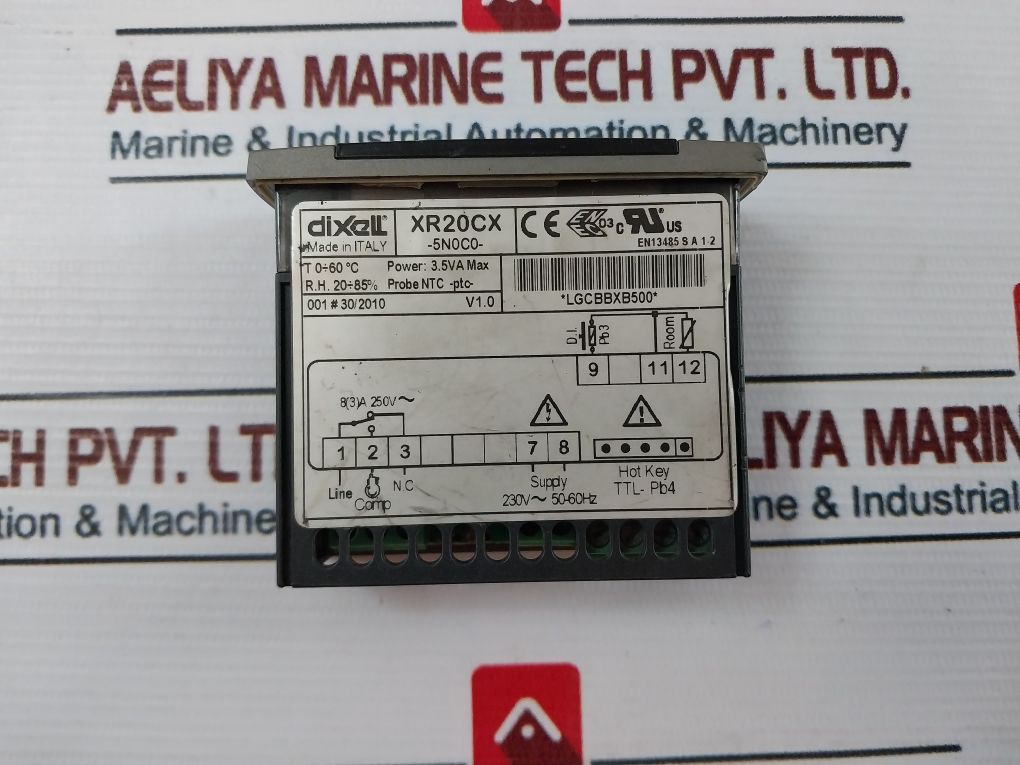 Digital Controller Dixell Xr20cx-5n1c1 Instructions DIXELL CONTROLLER ...