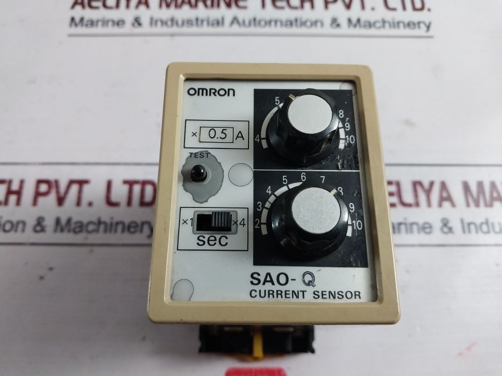 Omron Sao-q Current Sensor With Base 100vac - Aeliya Marine