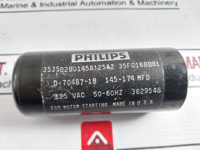Philips D-70487-18 Capacitor 125 Vac - Aeliya Marine