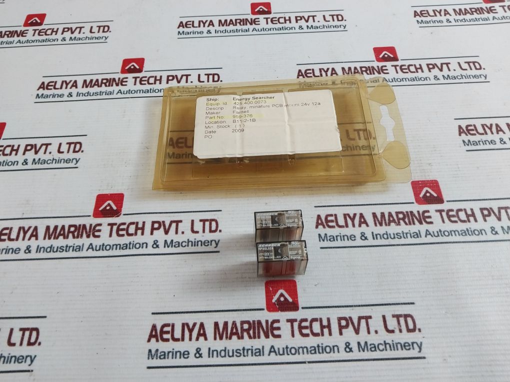 Schrack Rp3sl024 Relay - Aeliya Marine