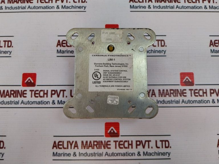 Siemens Lim-1 Short-circuit Line Isolator Module - Aeliya Marine