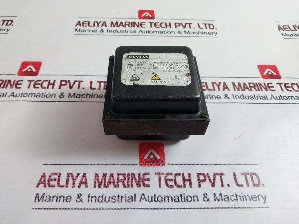 Siemens Zm 20/10 Transformer - Aeliya Marine