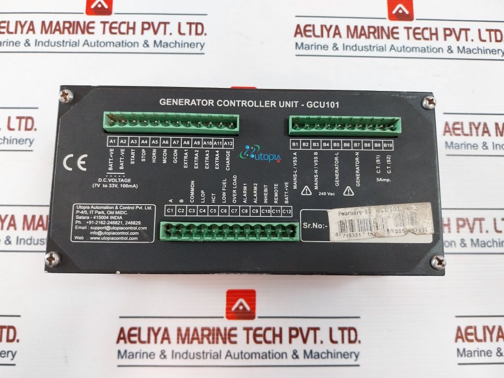 Utopia Gcu101 General Controller Unit 240vac - Aeliya Marine