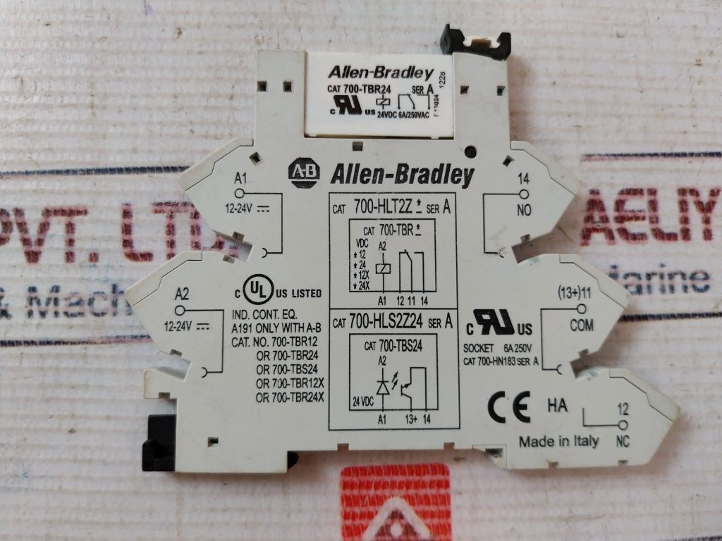 Allen-bradley 700-hlt2z* Terminal Block Relay - Aeliya Marine