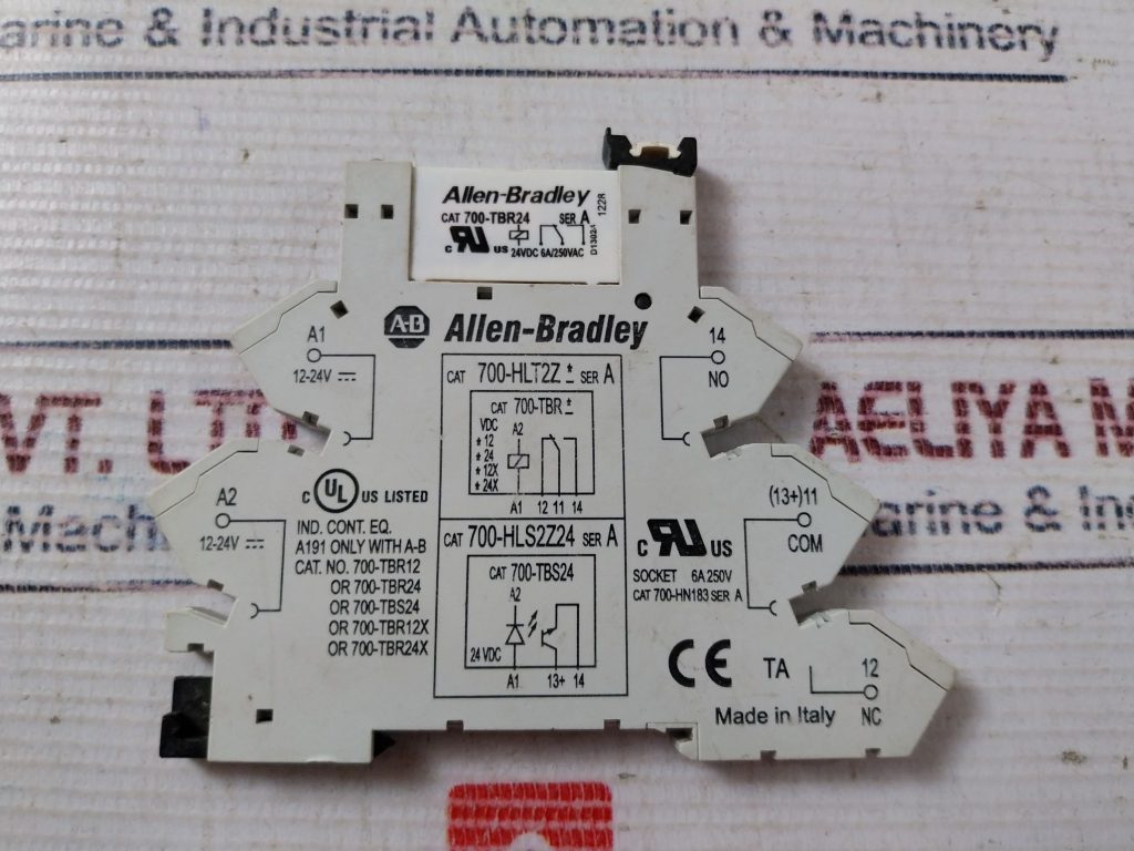 Allen-Bradley 700-Hlt2z Terminal Block With Relay Socket - Aeliya Marine