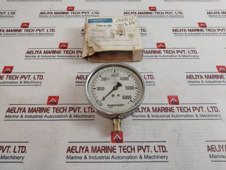 Ashcroft 1008 Pressure Gauge - Aeliya Marine