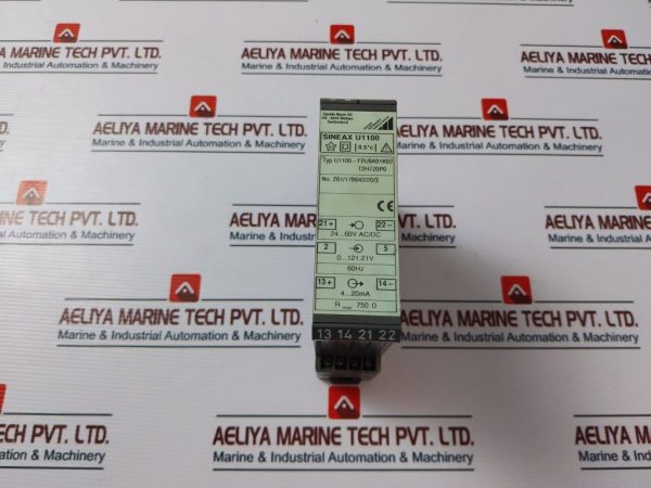 Camille Bauer Sineax U1100 Gossen Metrawatt U1100-f2u9a91k02 - Aeliya ...