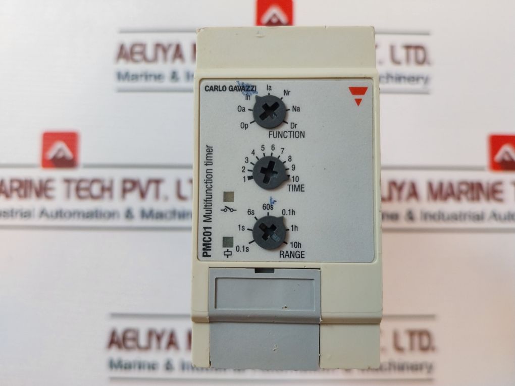 Carlo Gavazzi Pmc01d230 Multifunction Timer With Base Ip 20 - Aeliya Marine