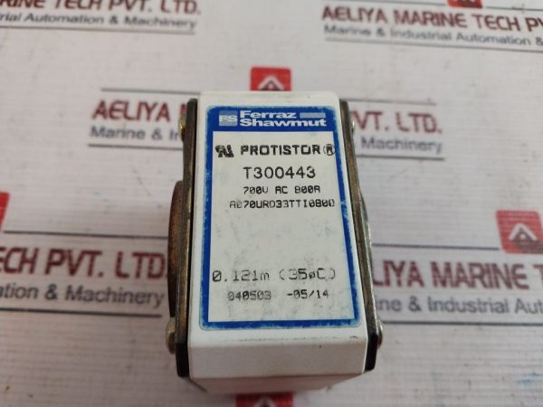 Ferraz Shawmut T300443 Protistor Fuse - Aeliya Marine