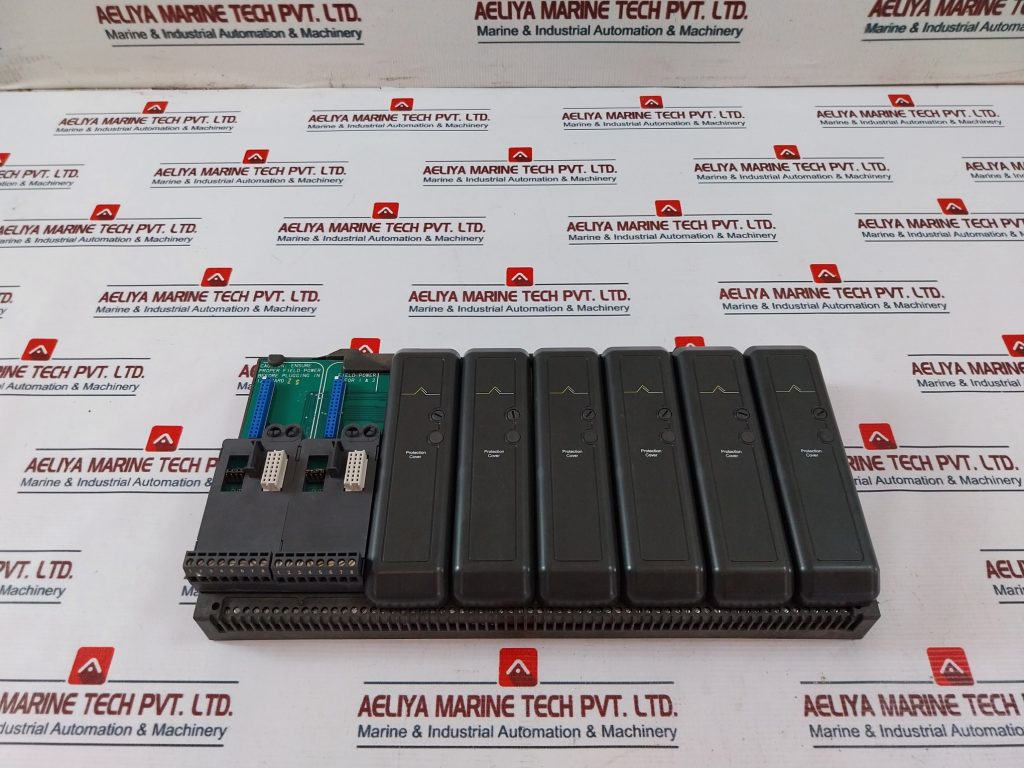 Fisher-rosemount Kj4001x1-be1 8-wide Car W/shield Field Circuit Power ...