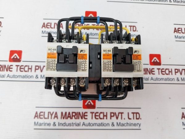 Fuji Electric Sc-03rm Reversible Magnetic Contactor - Aeliya Marine