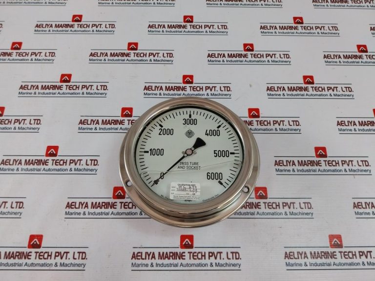 Mcdaniel Controls 0-6000 Psi Pressure Gauge - Aeliya Marine